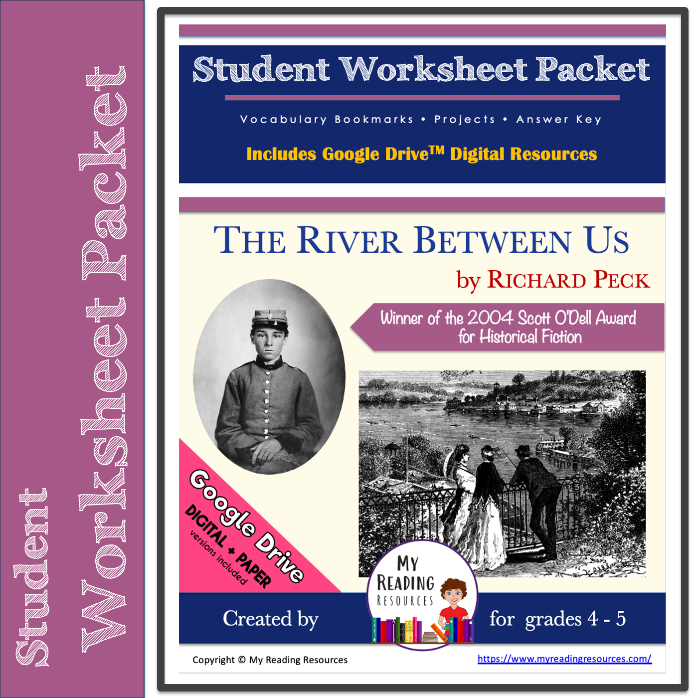 The River Between Us Student Worksheet Packet - My Reading Resources