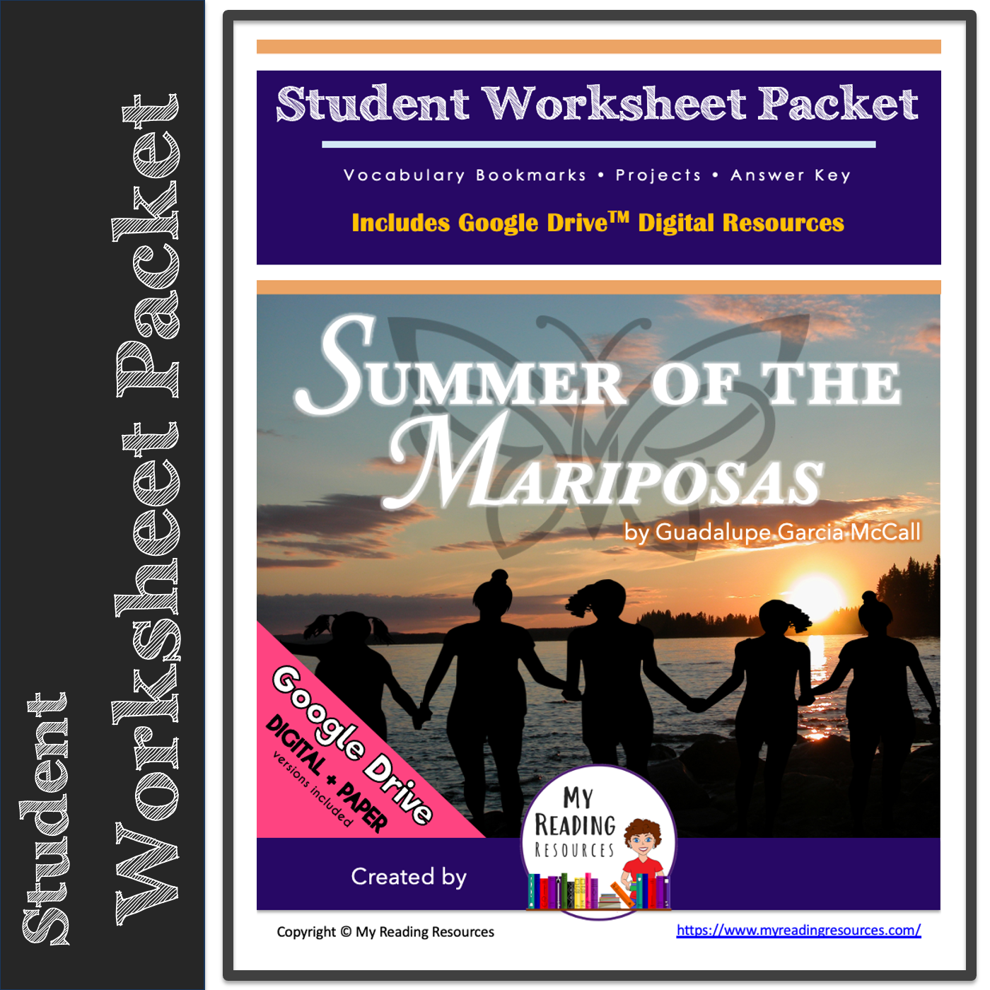 Summer of the Mariposas Student Worksheet Packet - My Reading Resources