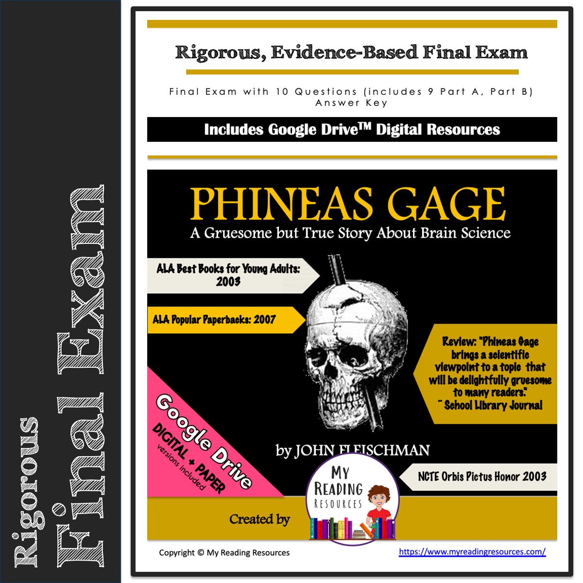 Phineas Gage Final Exam - My Reading Resources