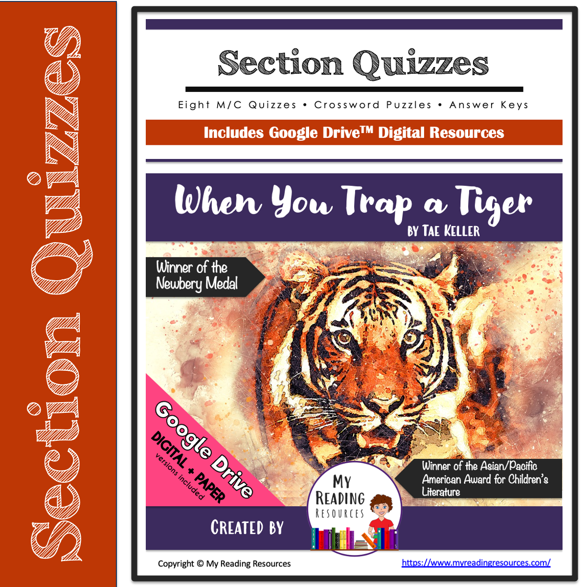 When You Trap a Tiger Section Quizzes & Crossword Puzzles - My Reading ...