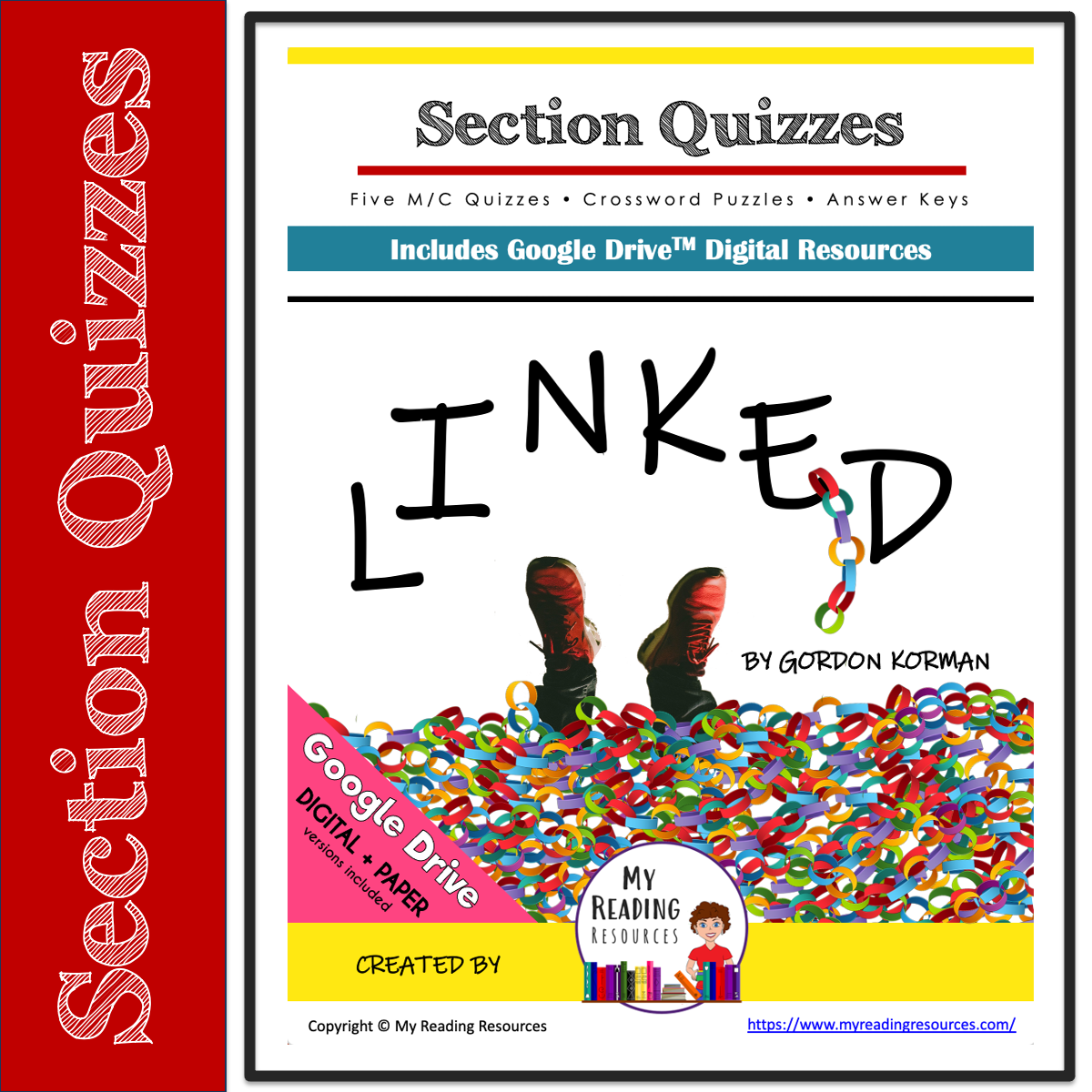 Linked Section Quizzes & Crossword Puzzles - My Reading Resources