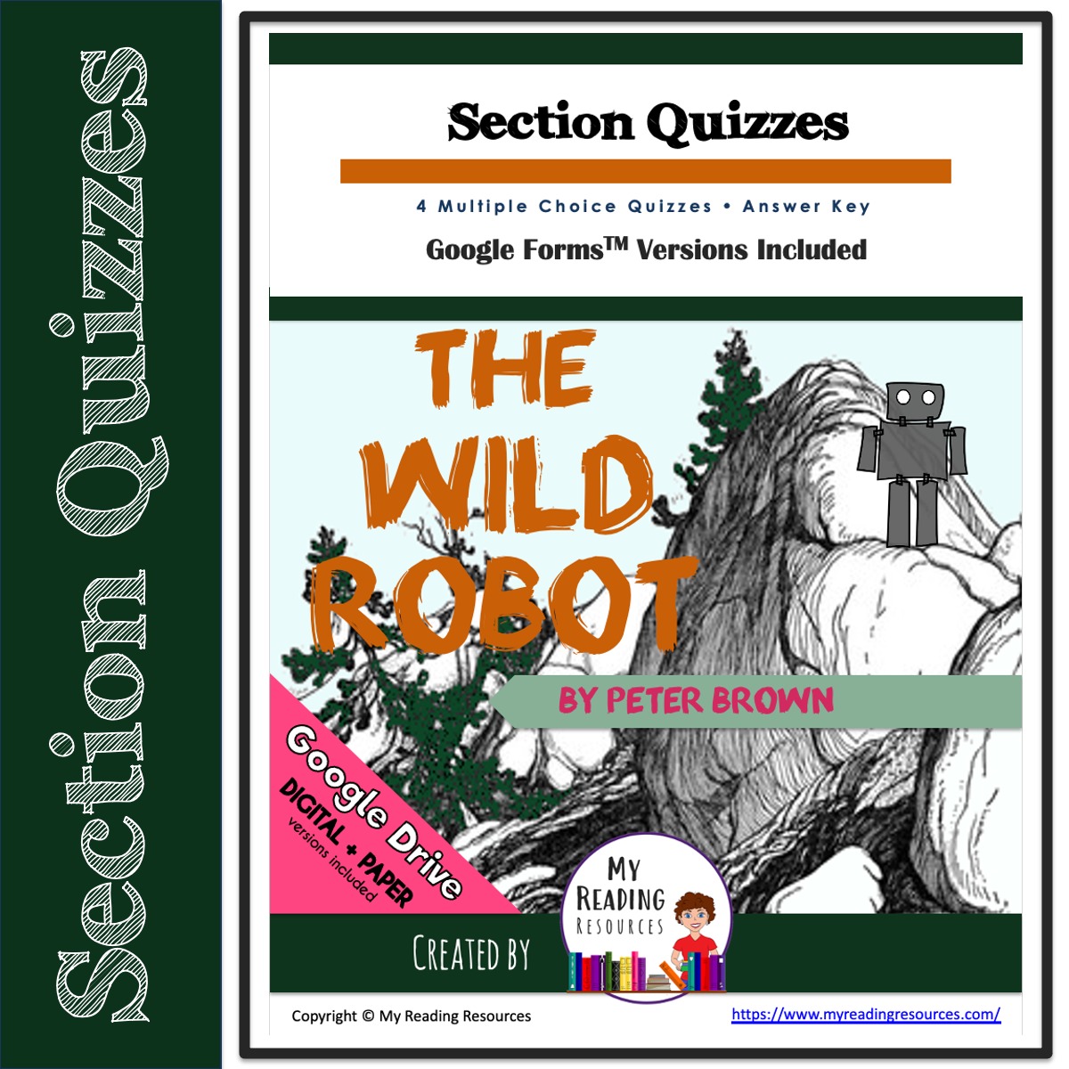 The Wild Robot Section Quizzes - My Reading Resources