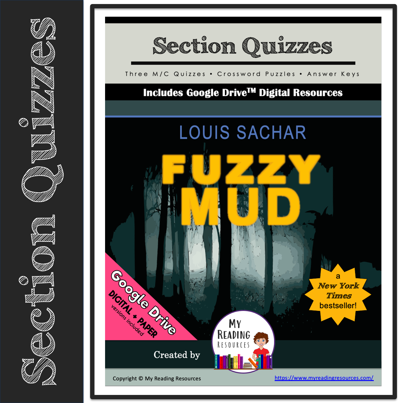 Fuzzy Mud Section Quizzes & Crossword Puzzles - My Reading Resources