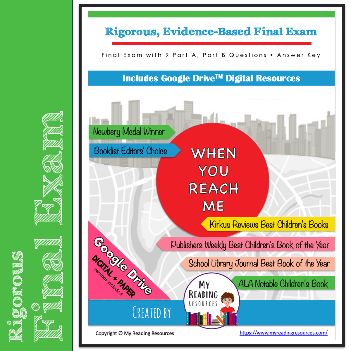 When You Reach Me Final Exam - My Reading Resources