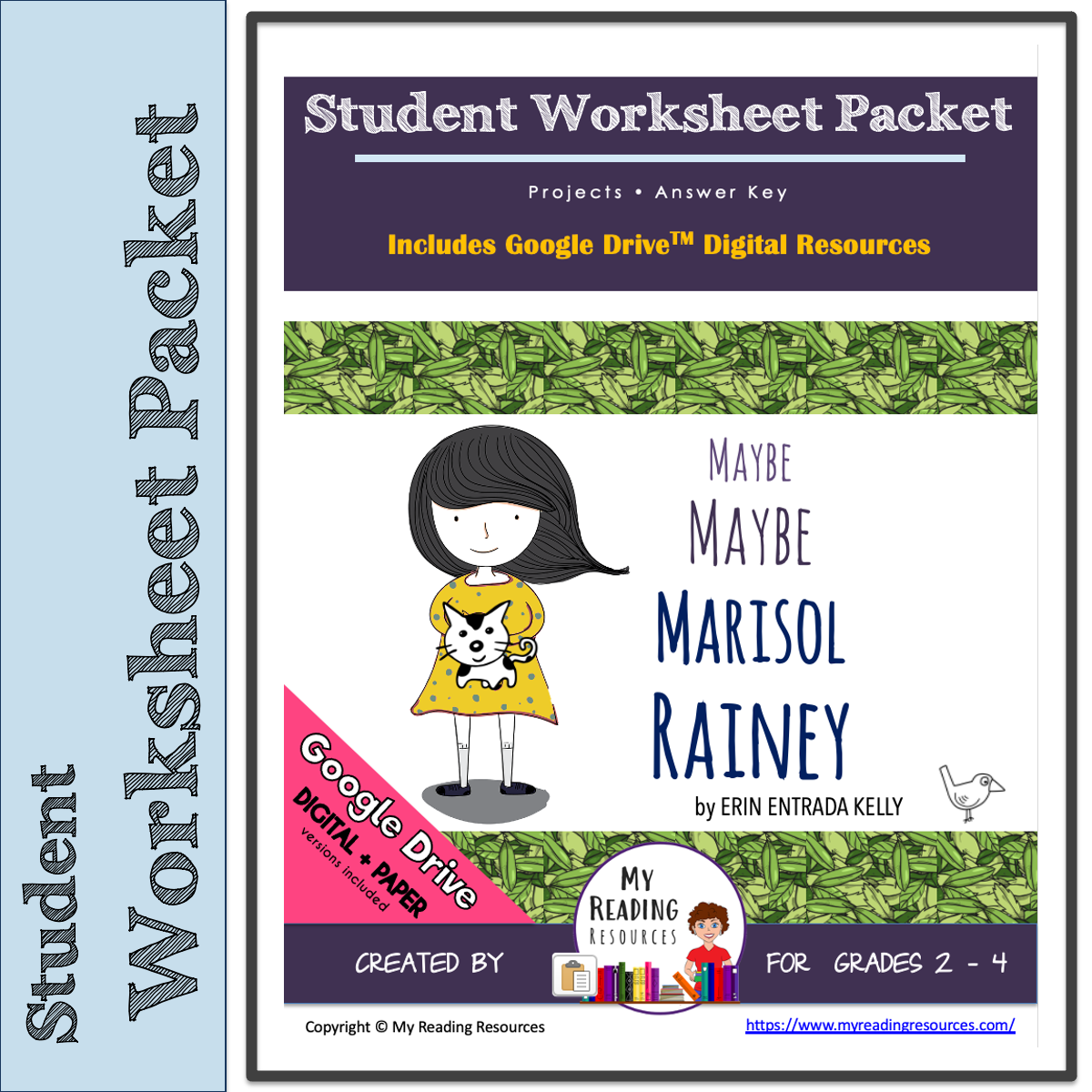 Maybe Maybe Marisol Rainey Student Worksheet Packet - My Reading Resources