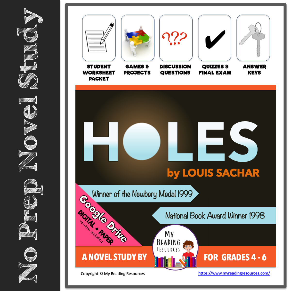 Holes Novel Study - My Reading Resources