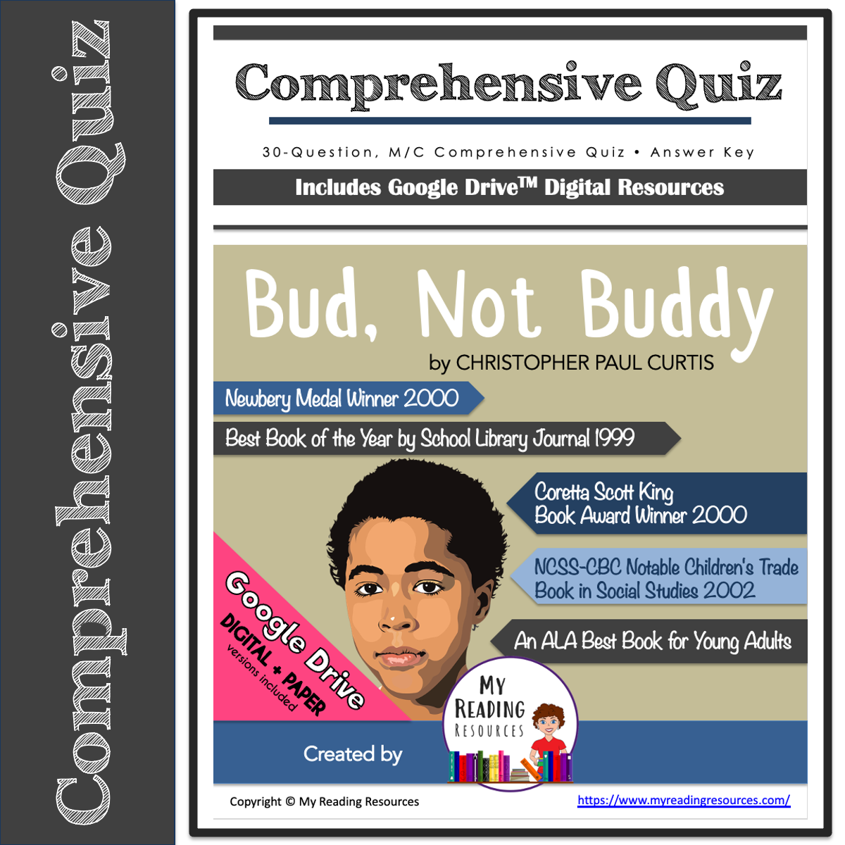 Bud, Not Buddy Comprehensive Quiz - My Reading Resources