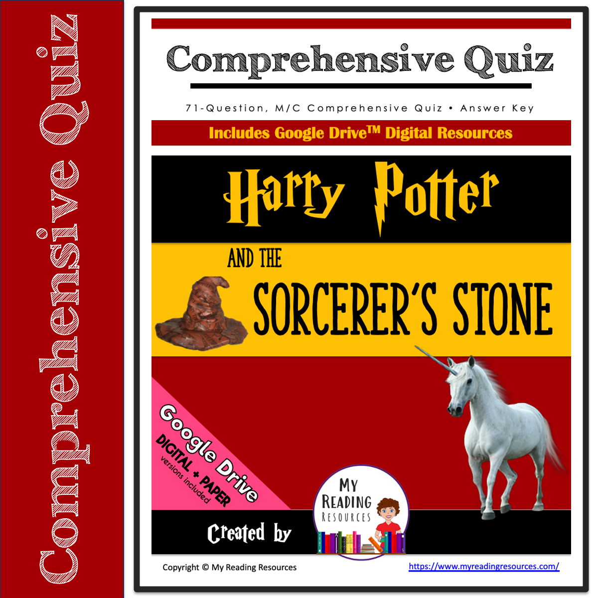 Harry Potter and the Sorcerer's Stone Comprehensive Quiz - My Reading ...
