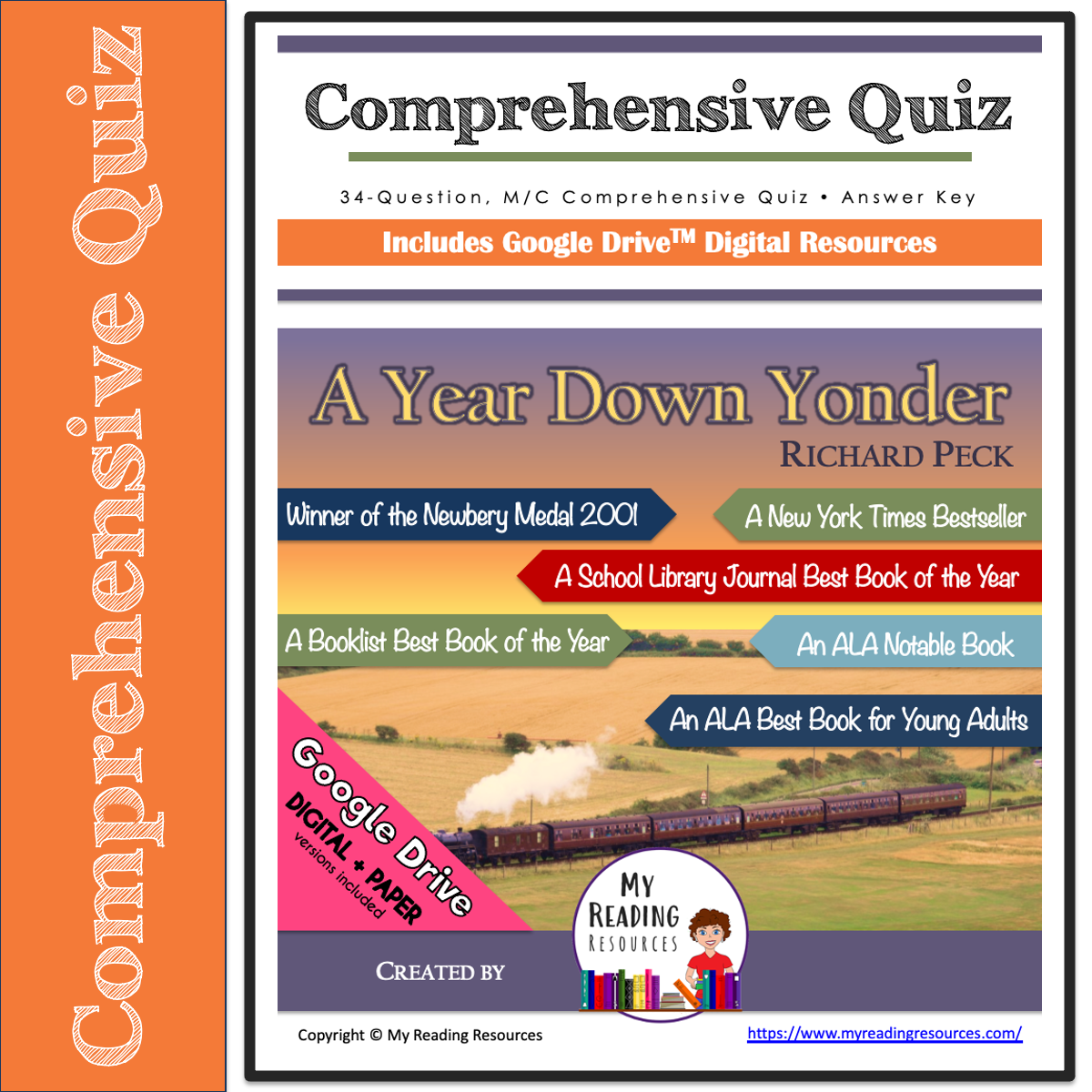A Year Down Yonder Comprehensive Quiz - My Reading Resources