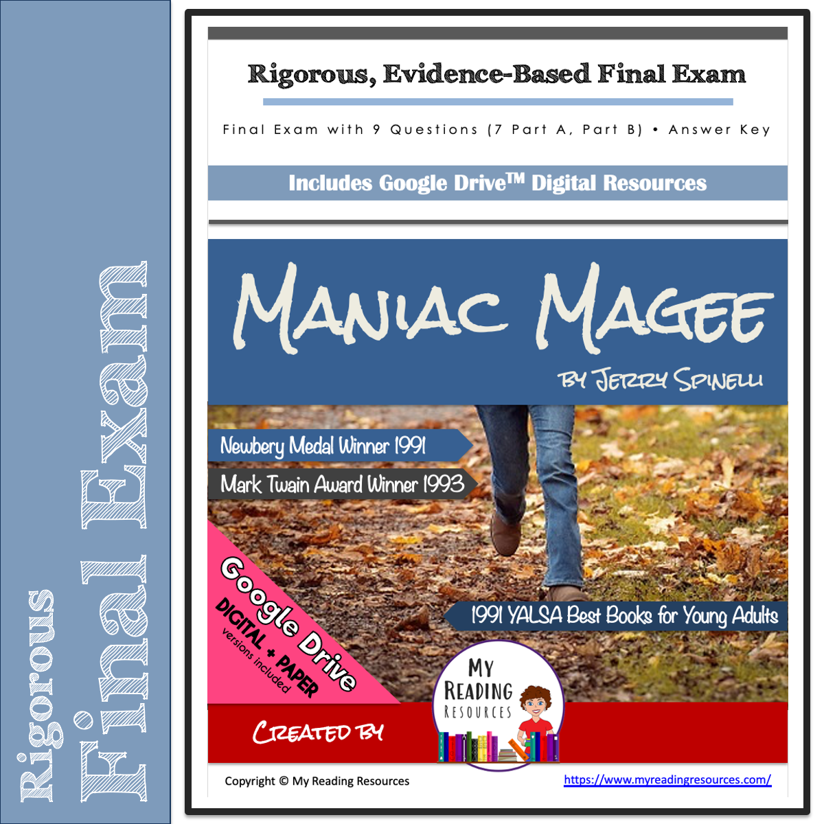 Maniac Magee Final Exam - My Reading Resources