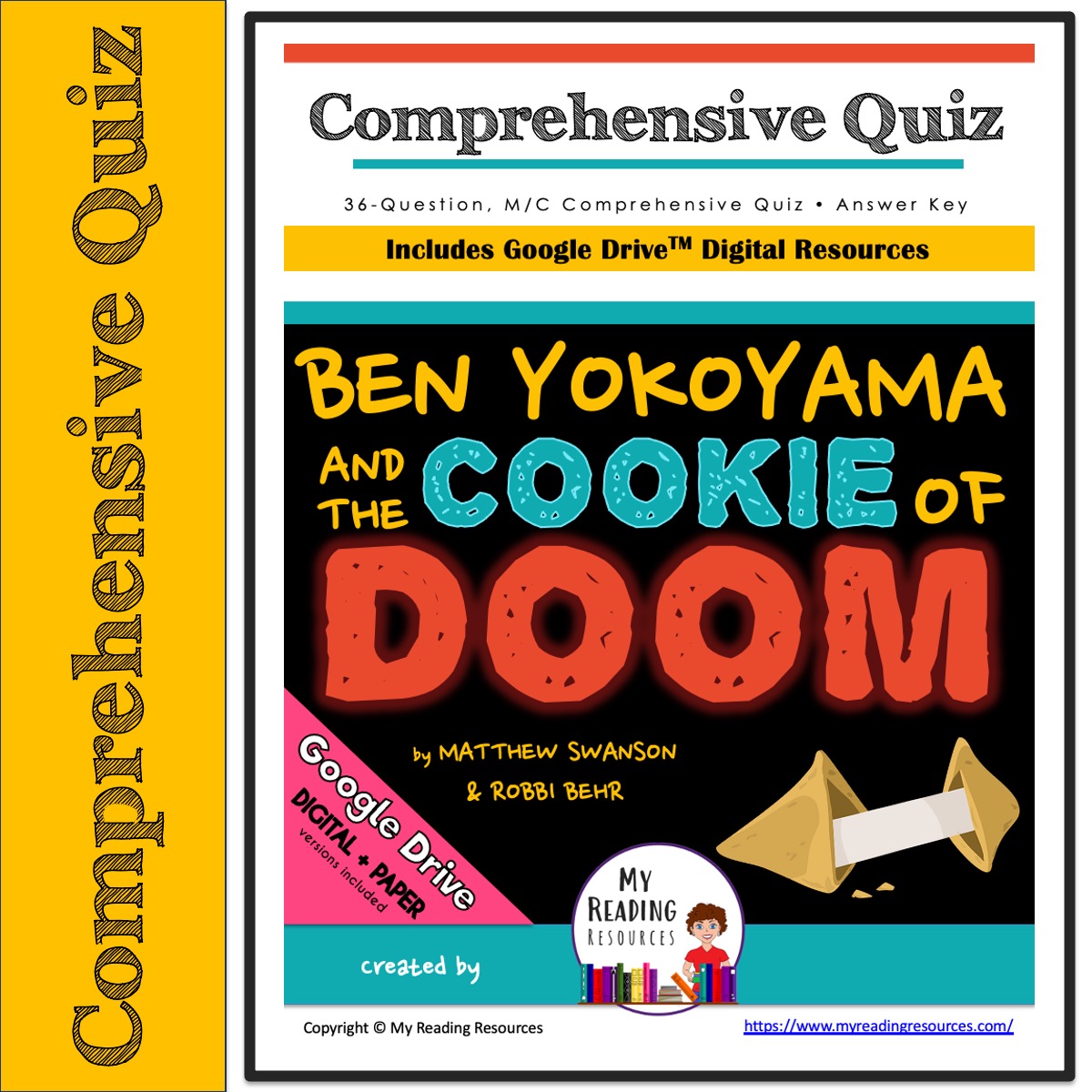 Ben Yokoyama and the Cookie of Doom Comprehensive Quiz - My Reading ...