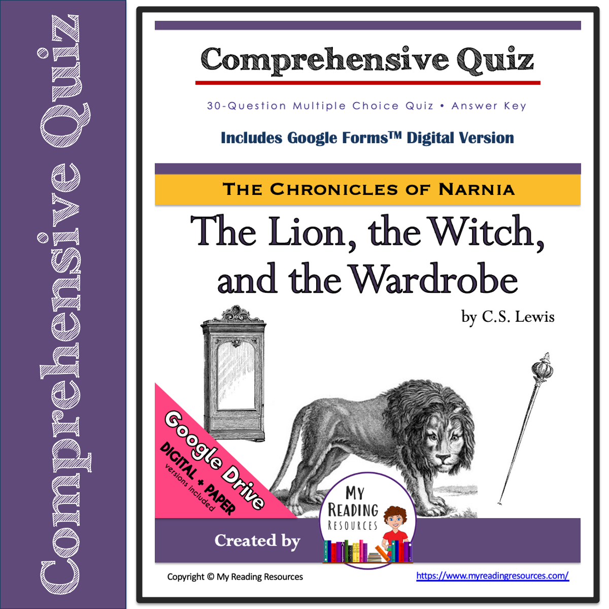 The Lion, the Witch, and the Wardrobe Comprehensive Quiz - My Reading ...