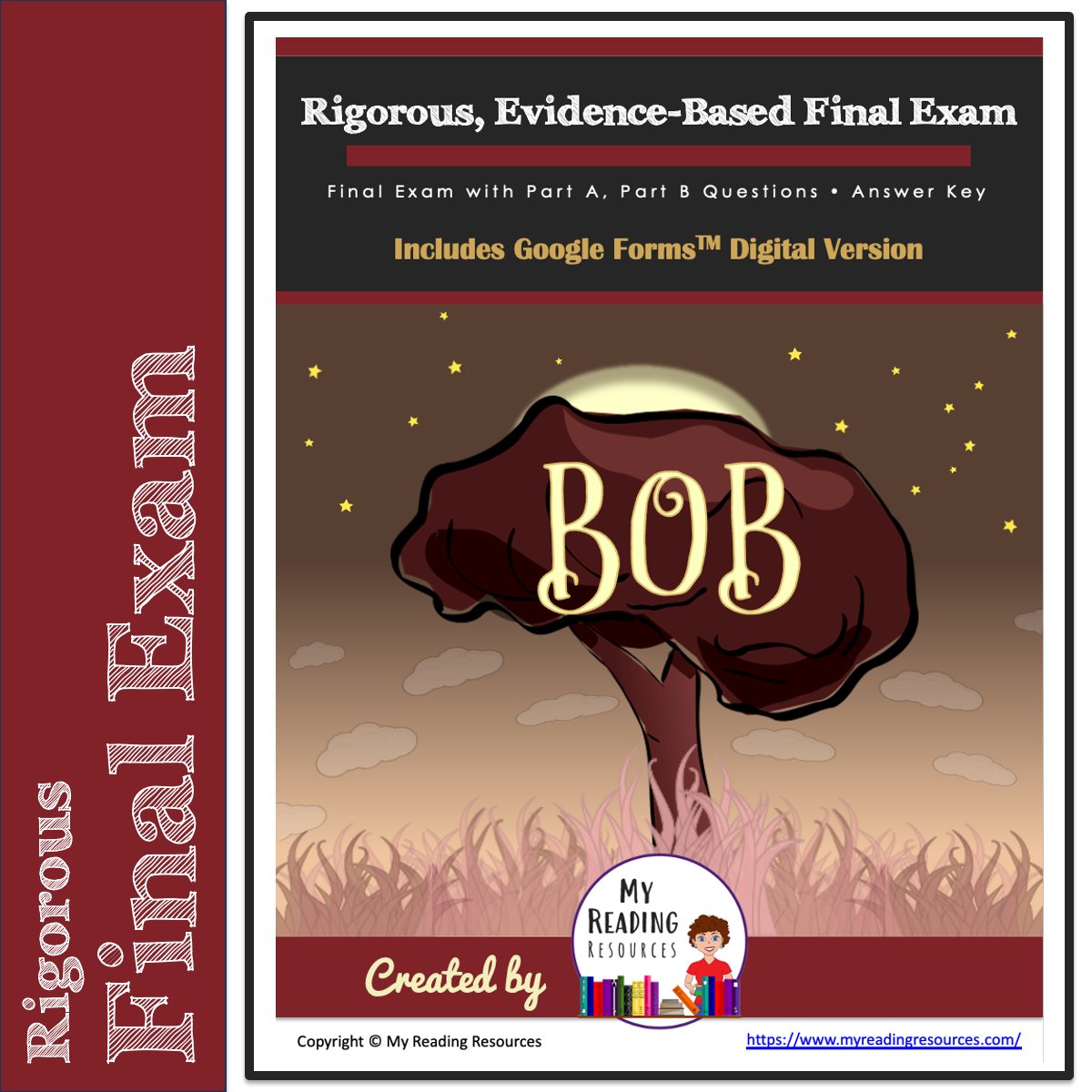 Bob Final Exam - My Reading Resources