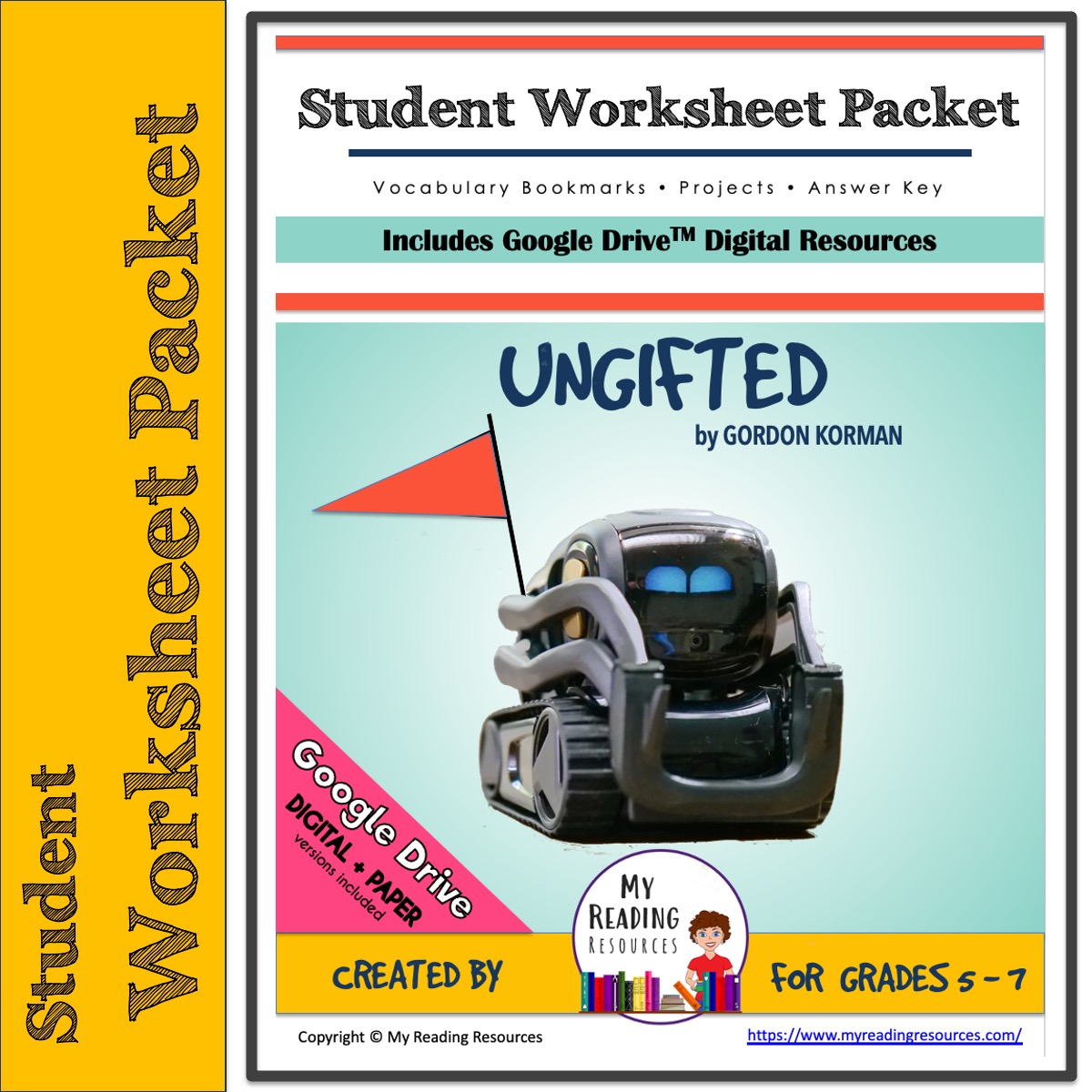 Ungifted Student Worksheet Packet - My Reading Resources
