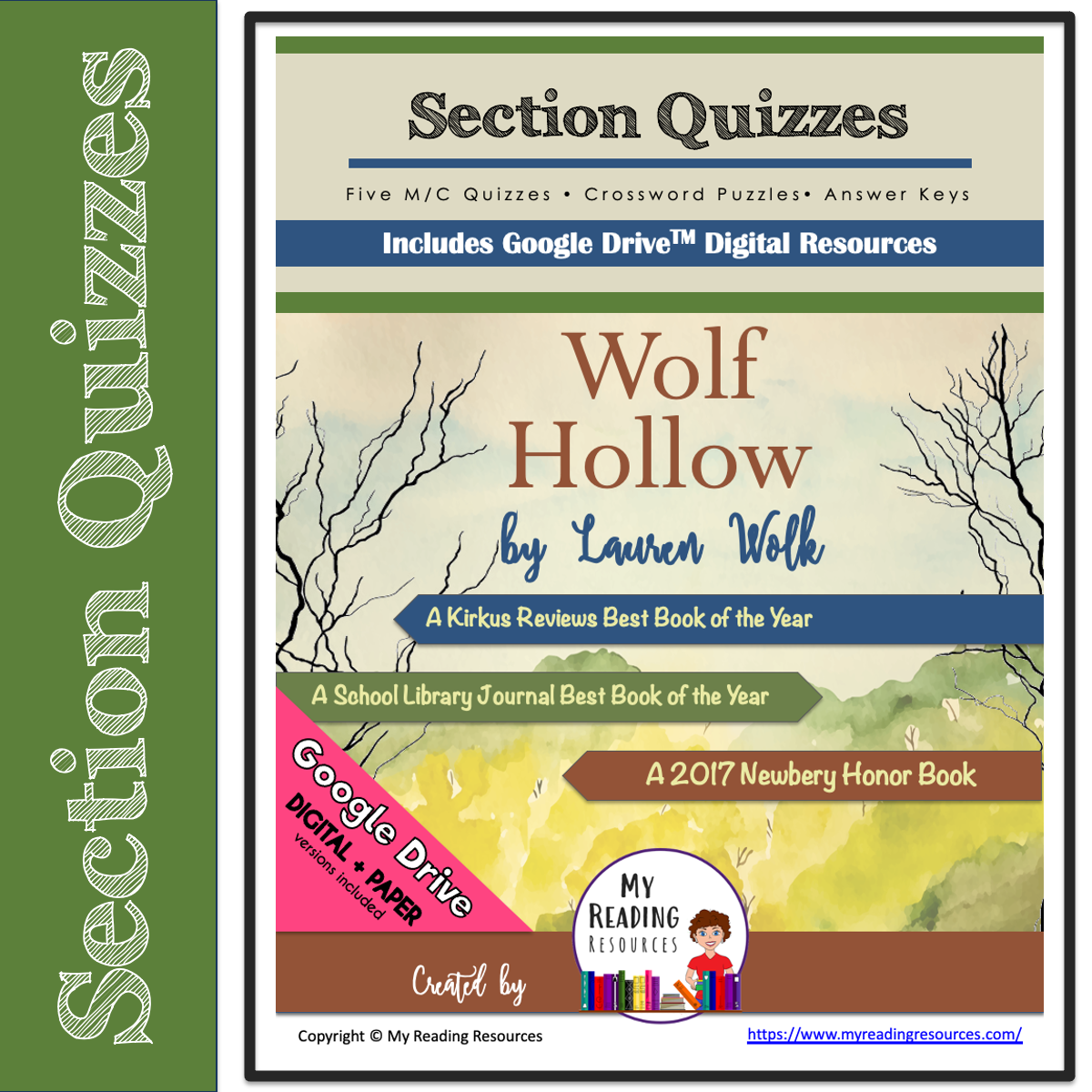 Wolf Hollow Section Quizzes - My Reading Resources