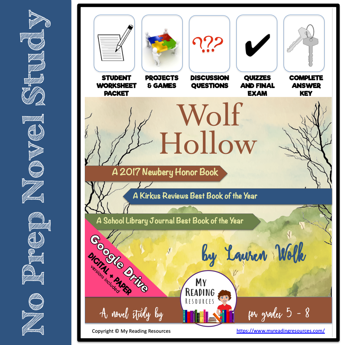 Wolf Hollow Novel Study - My Reading Resources