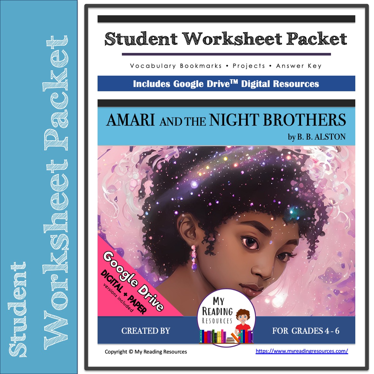 Amari and the Night Brothers Student Worksheet Packet - My Reading ...