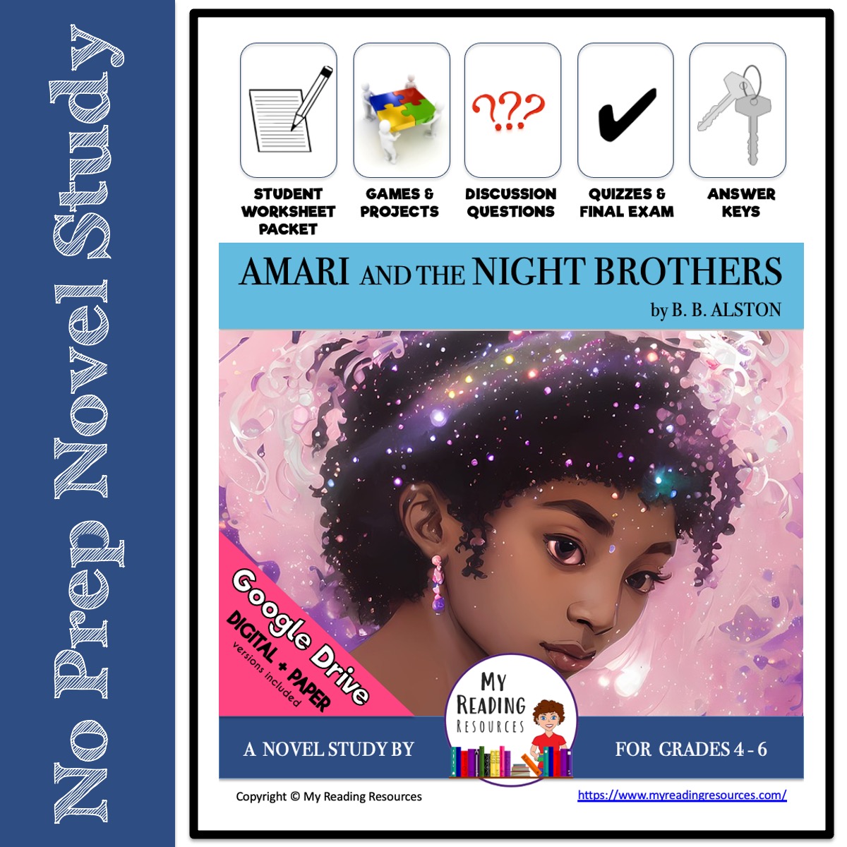 Amari and the Night Brothers Novel Study - My Reading Resources