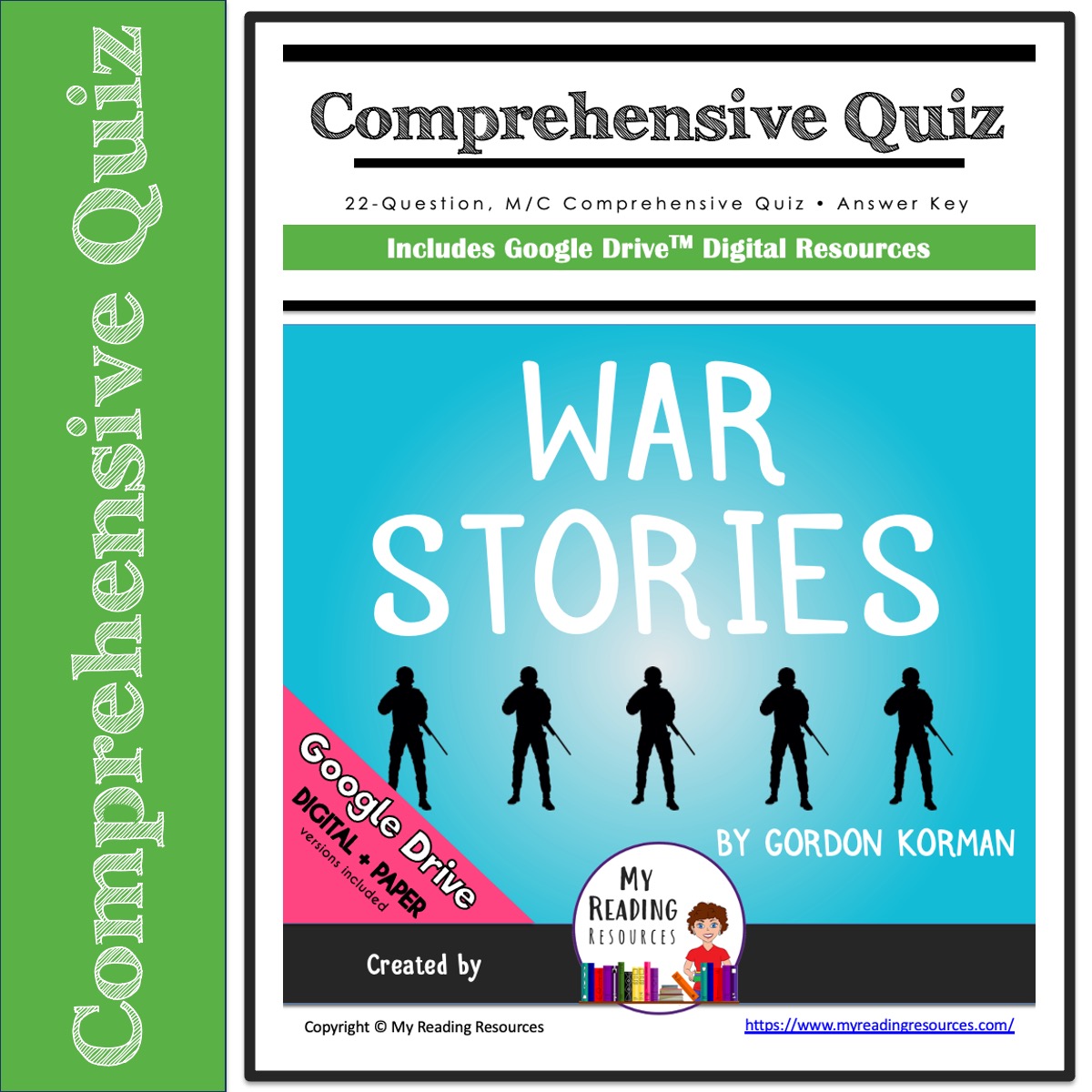 War Stories Comprehensive Quiz - My Reading Resources
