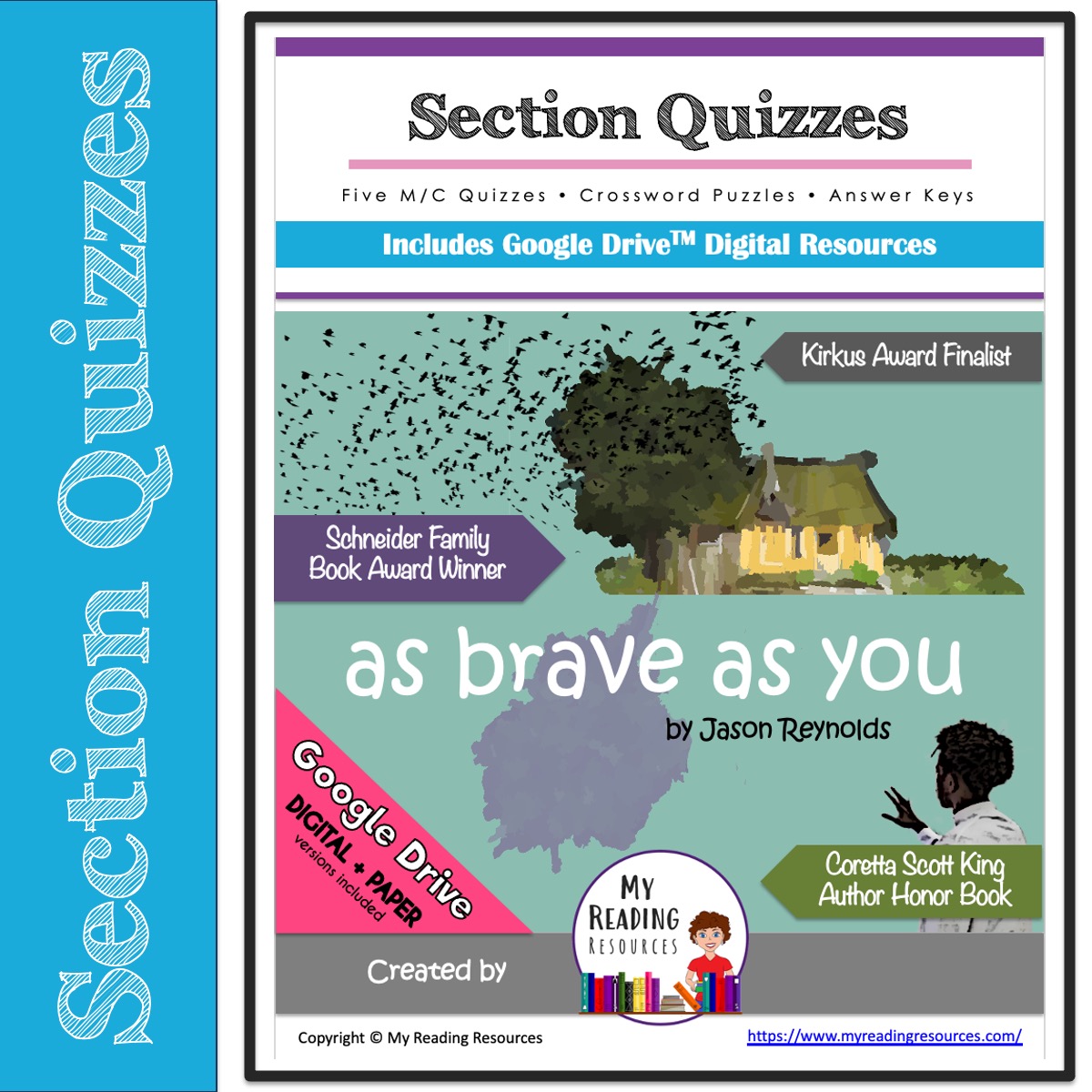 As Brave As You Section Quizzes & Crossword Puzzles - My Reading Resources