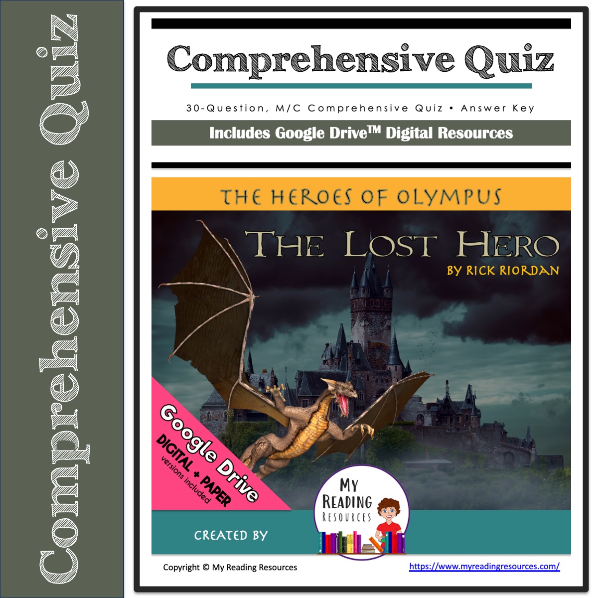 The Lost Hero Comprehensive Quiz - My Reading Resources