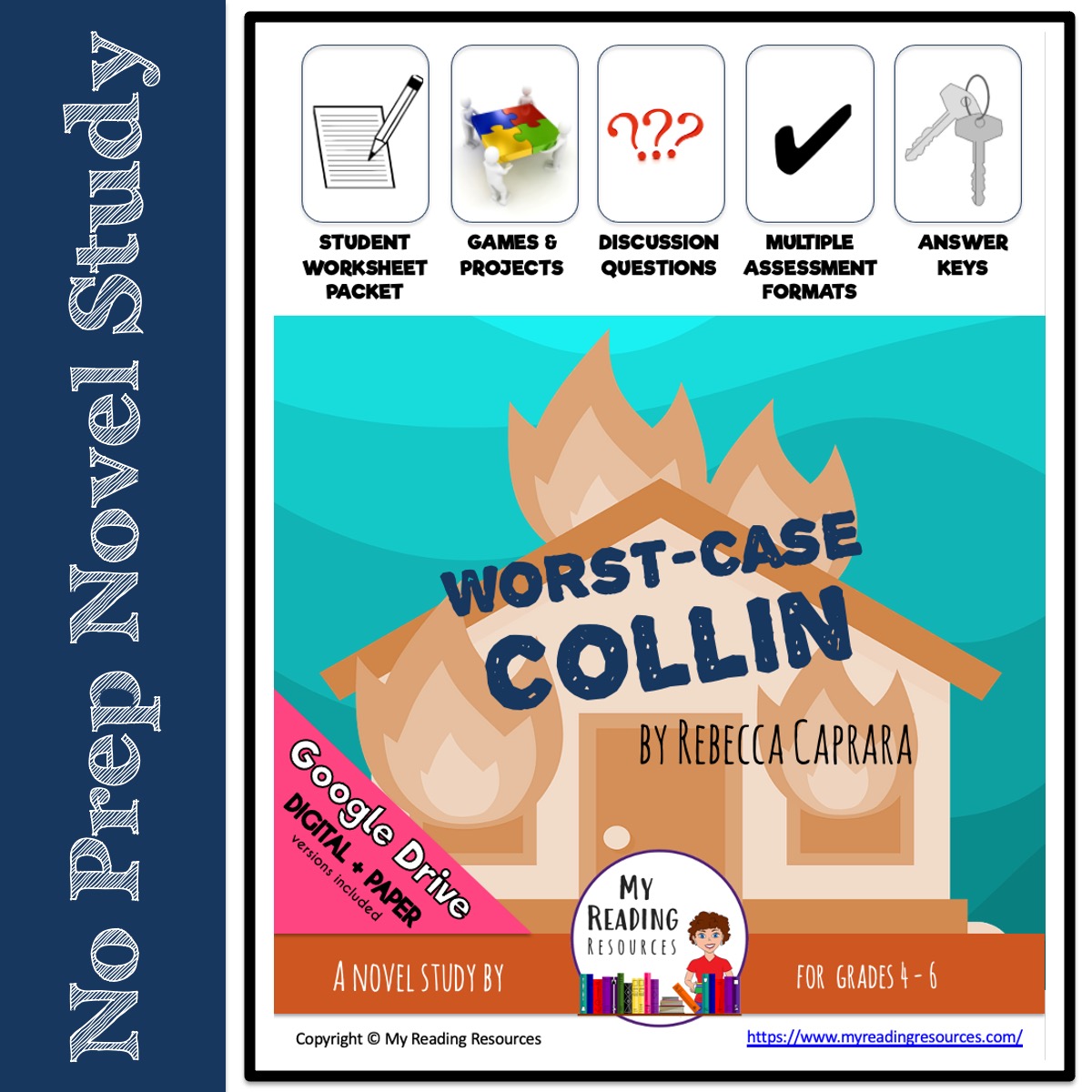 Worst-Case Collin Novel Study - My Reading Resources