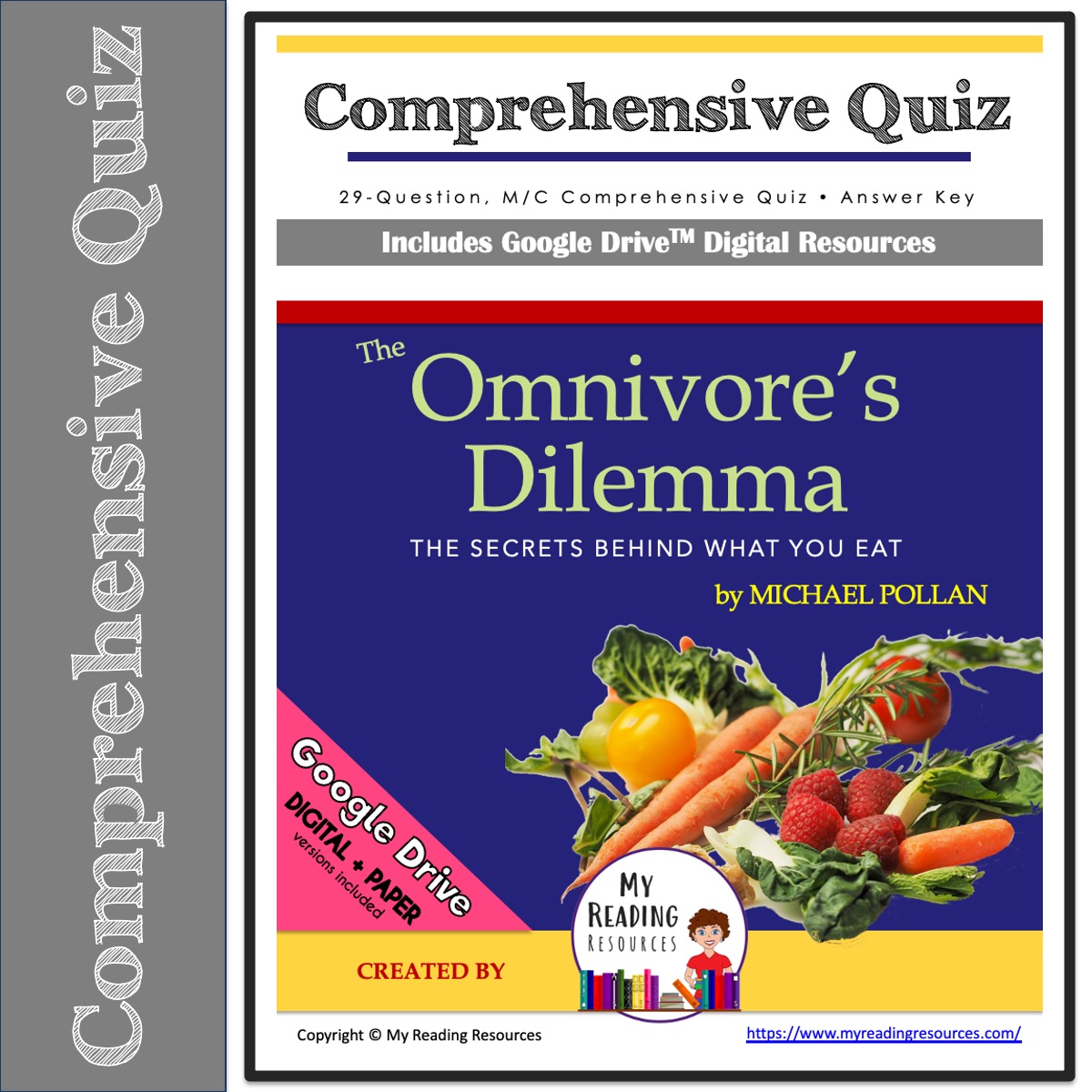 The Omnivore's Dilemma Comprehensive Quiz - My Reading Resources