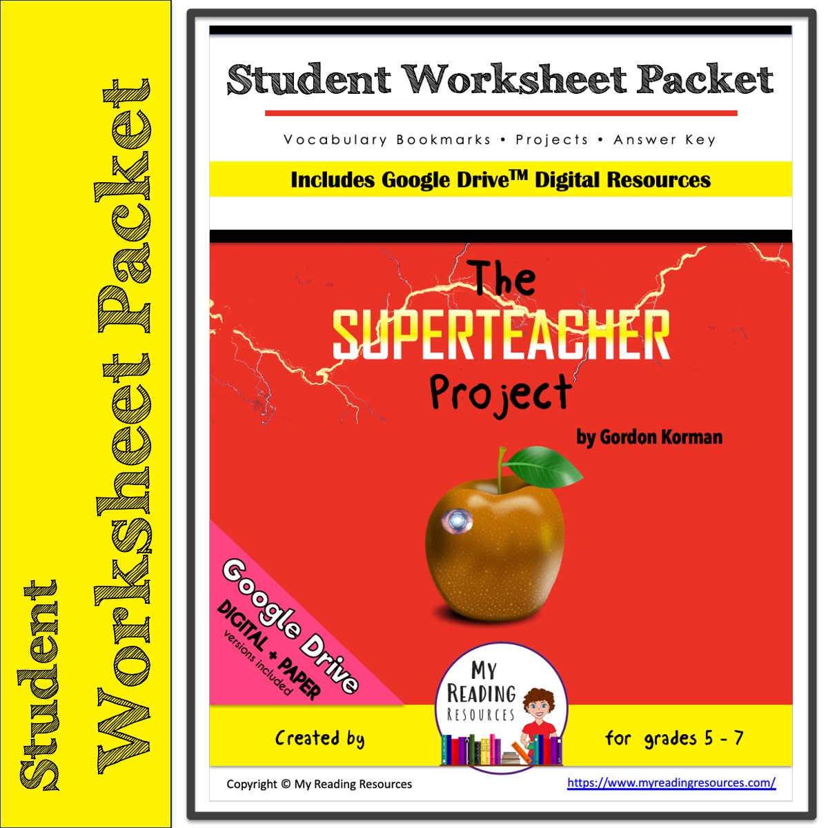 The Superteacher Project: Student Worksheet Packet - My Reading Resources
