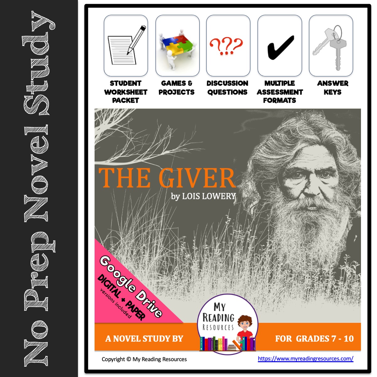 The Giver Novel Study - My Reading Resources