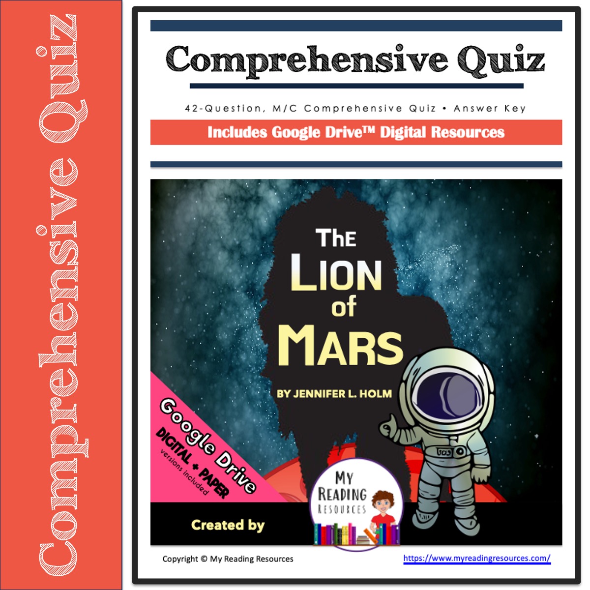 The Lion of Mars Comprehensive Quiz - My Reading Resources