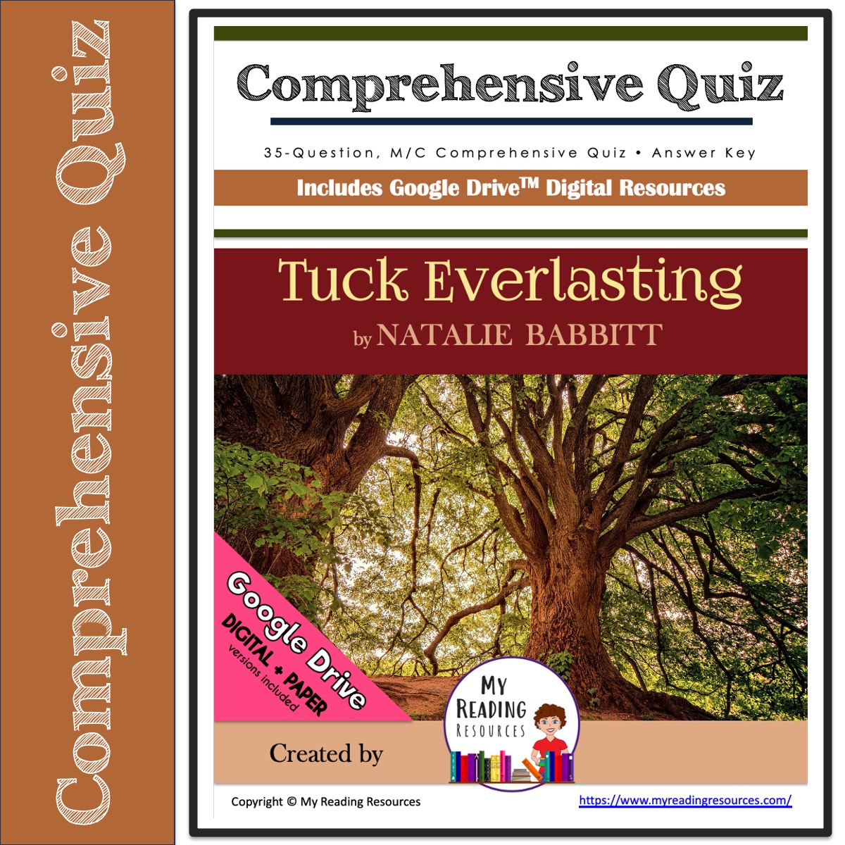 Tuck Everlasting Comprehensive Quiz - My Reading Resources