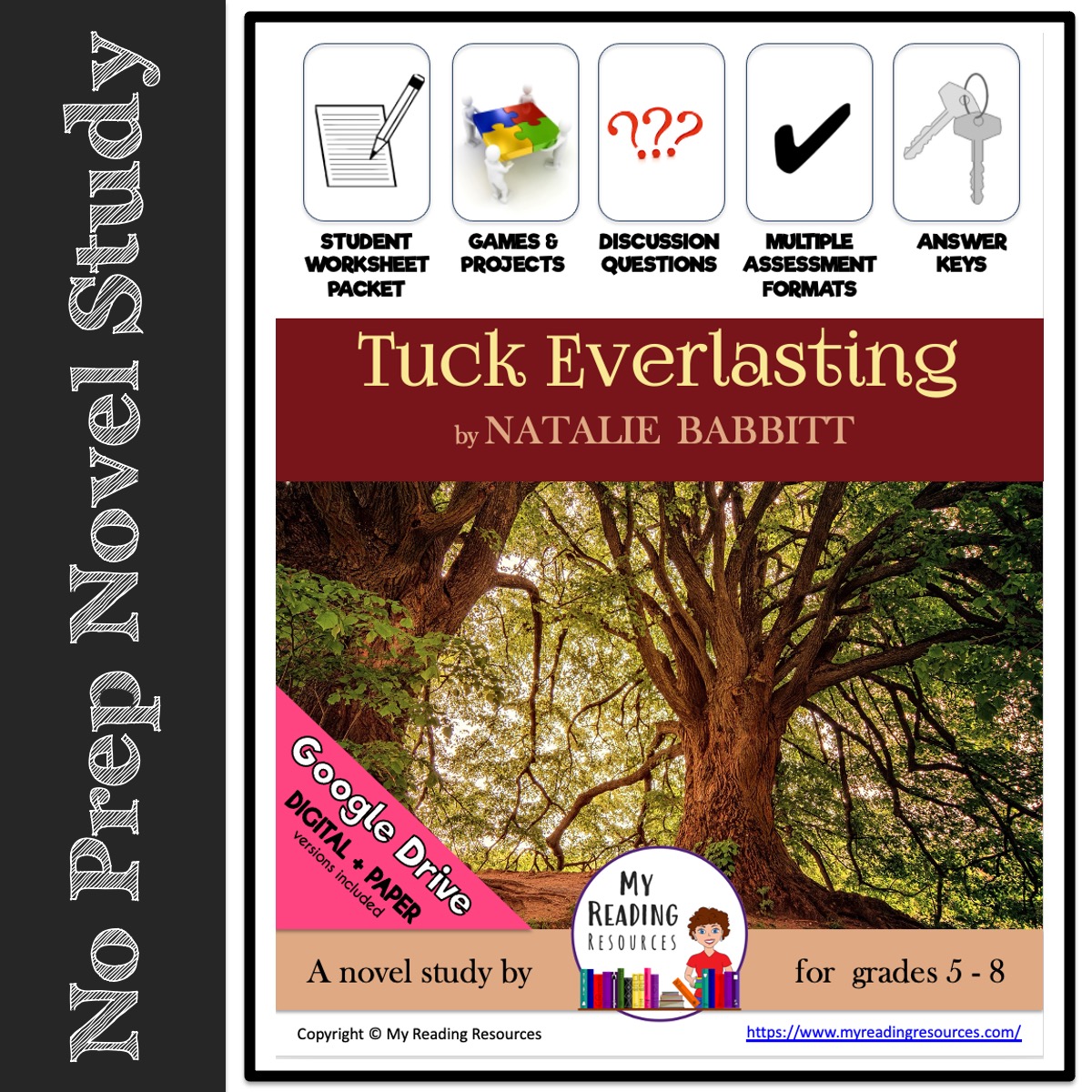 Tuck Everlasting Novel Study - My Reading Resources