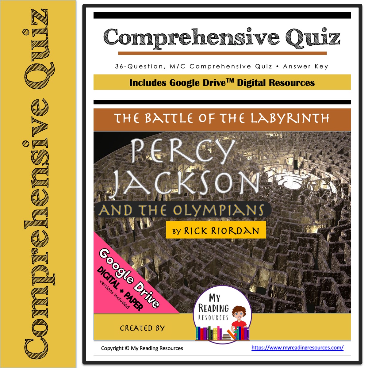 The Battle of the Labyrinth Comprehensive Quiz - My Reading Resources