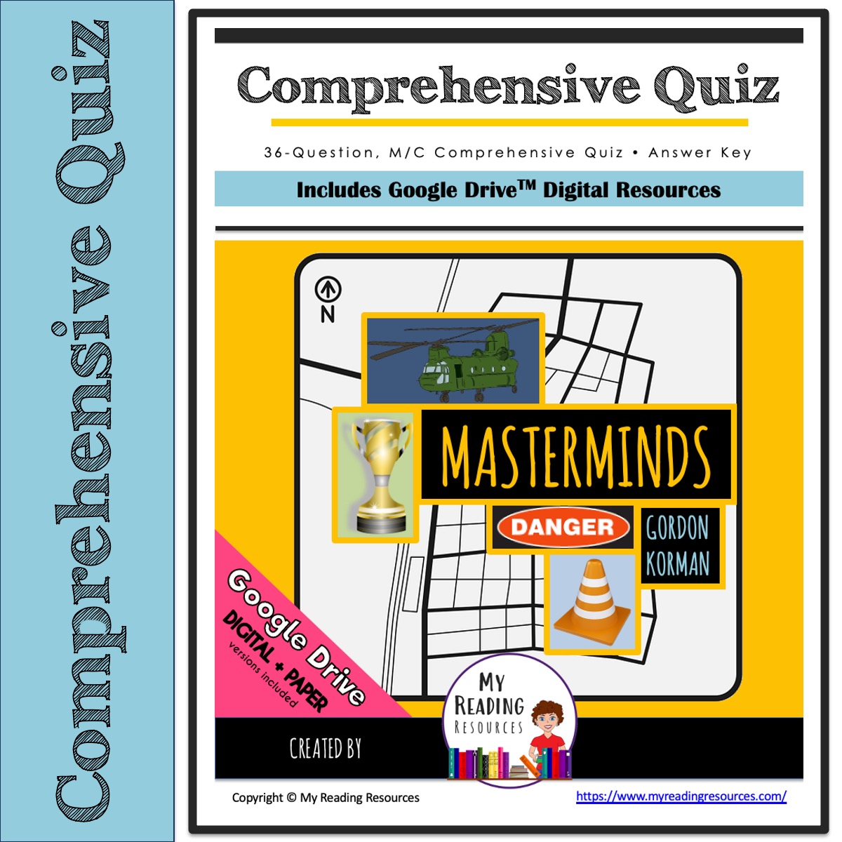 Masterminds (Book 1) Comprehensive Quiz - My Reading Resources