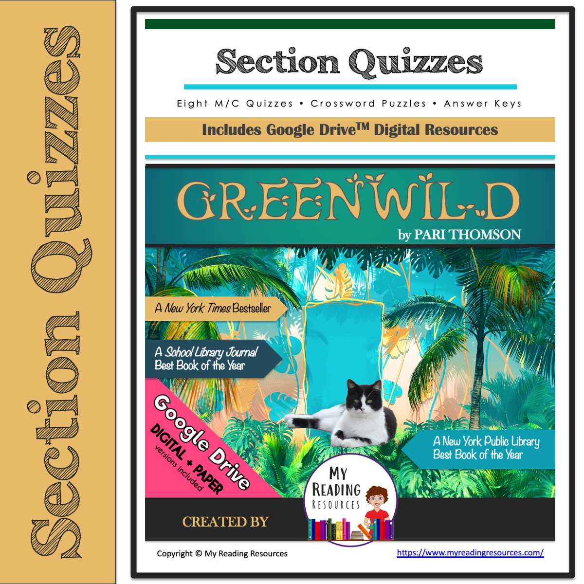 Greenwild Section Quizzes & Crossword Puzzles - My Reading Resources