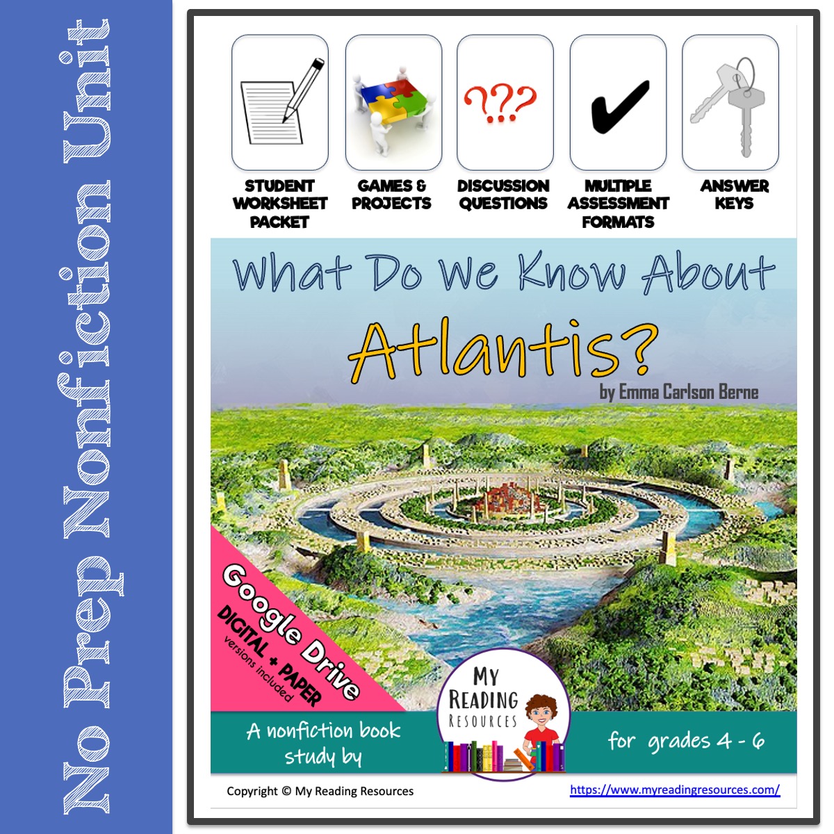 What Do We Know About Atlantis? Nonfiction Book Study - My Reading ...