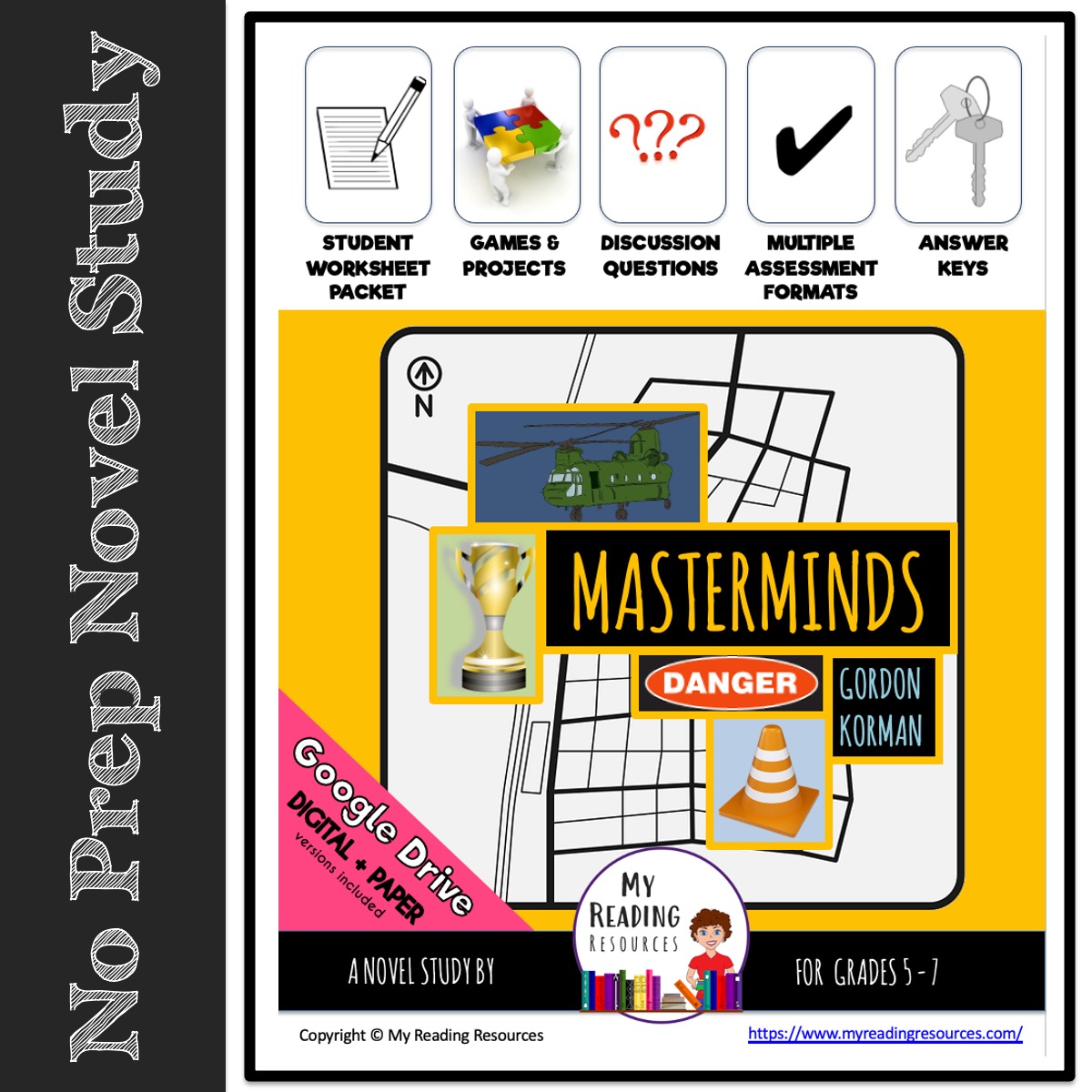 Masterminds, Book 1 Novel Study - My Reading Resources