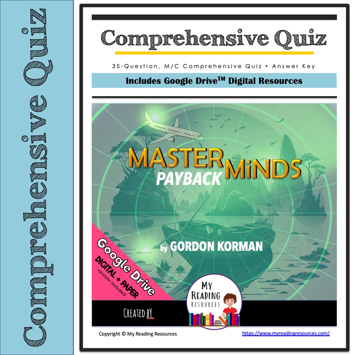 Masterminds: Payback Comprehensive Quiz - My Reading Resources