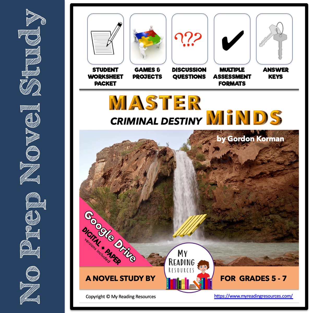 Masterminds: Criminal Destiny Novel Study - My Reading Resources