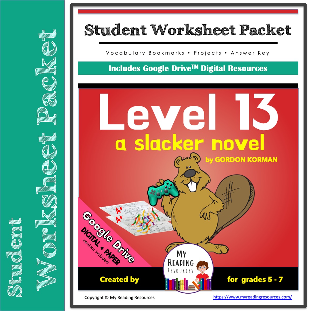 Level 13 Student Worksheet Packet - My Reading Resources