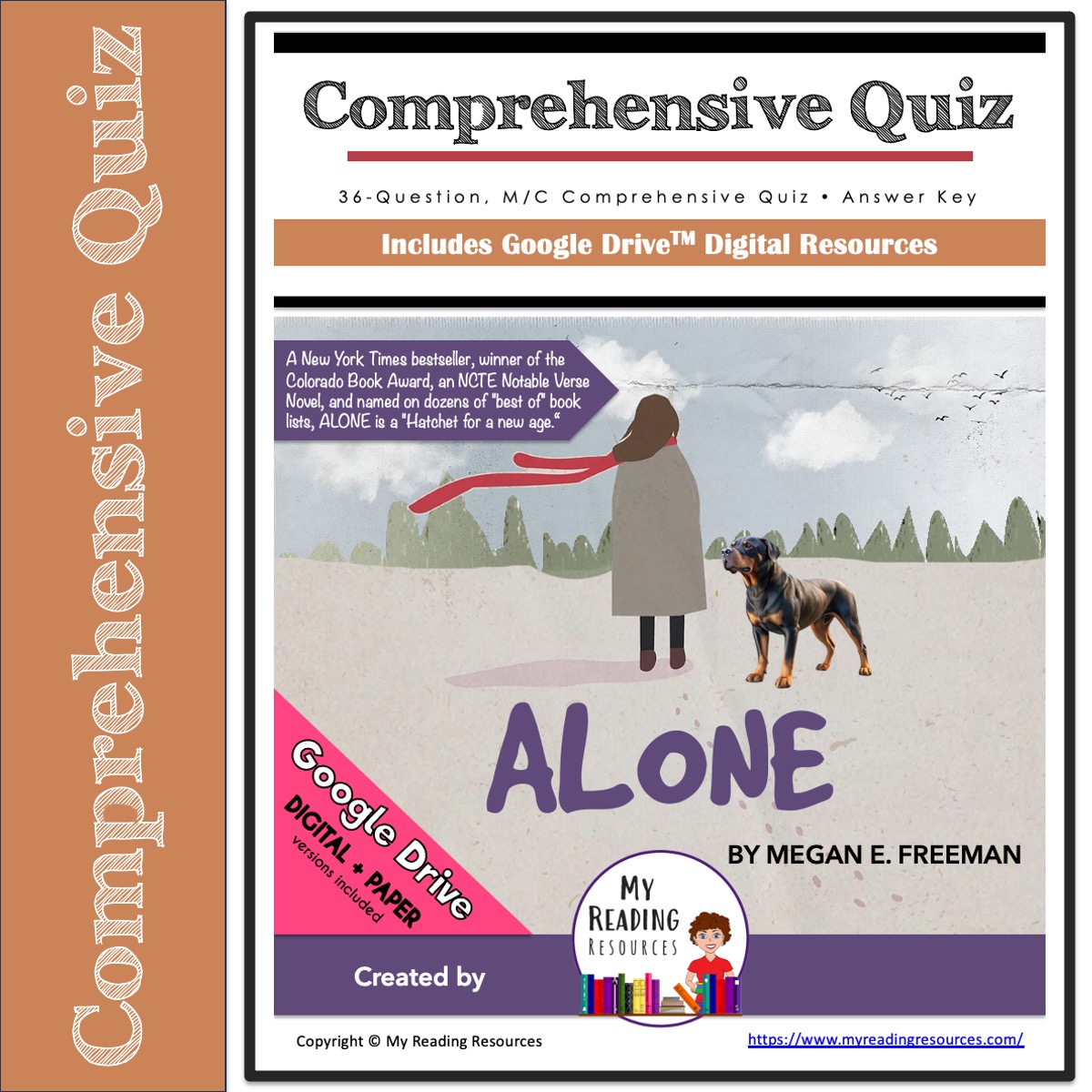 Alone Comprehensive Quiz - My Reading Resources