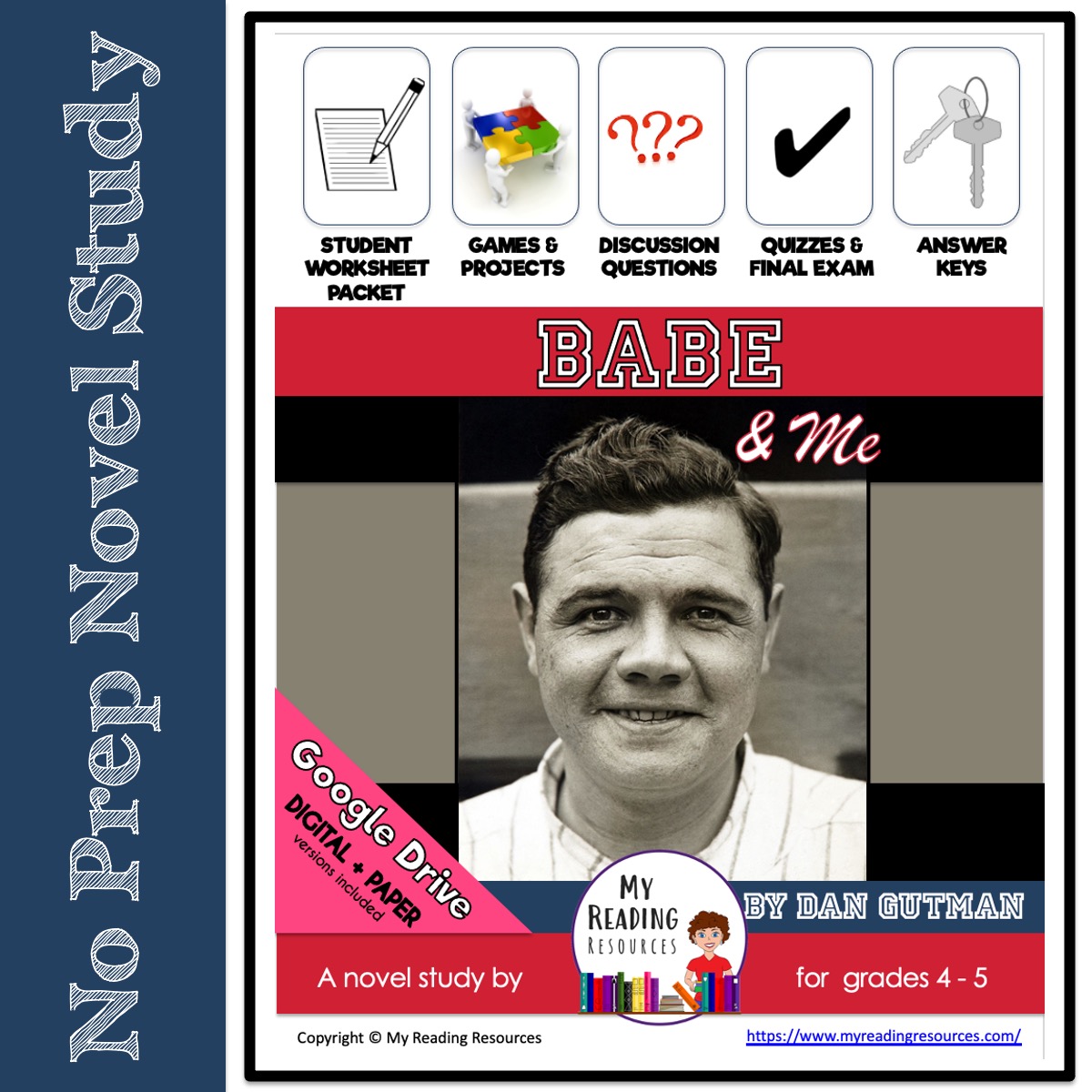 Babe & Me Novel Study - My Reading Resources