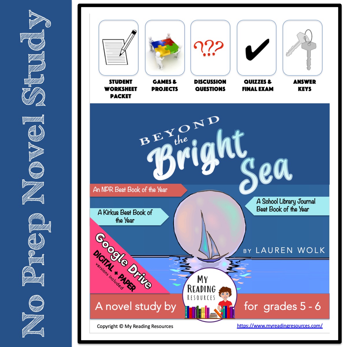 Beyond the Bright Sea Novel Study - My Reading Resources