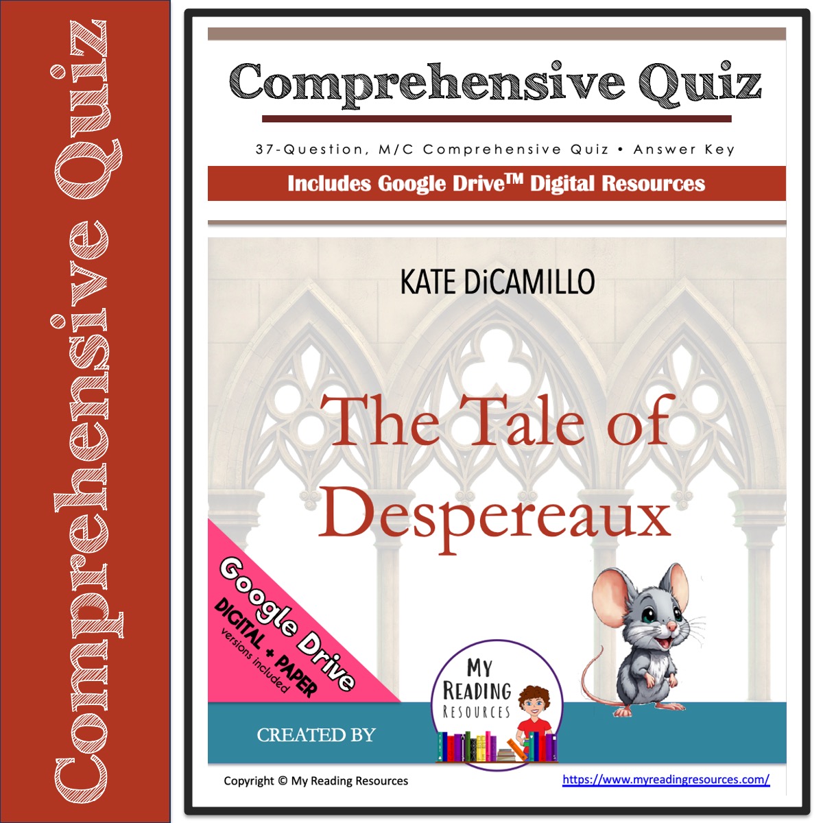 The Tale of Despereaux Comprehensive Quiz - My Reading Resources
