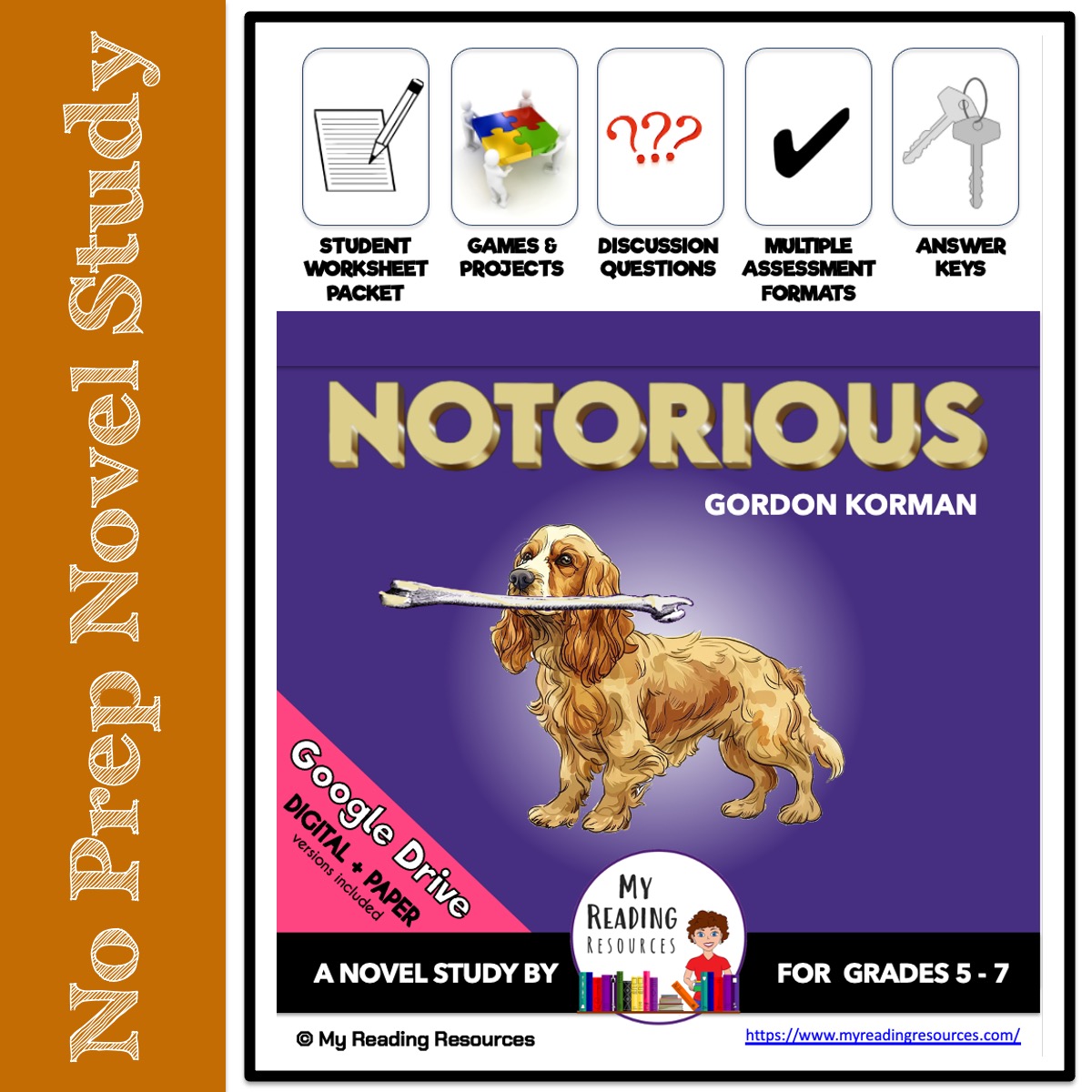 Notorious Novel Study - My Reading Resources