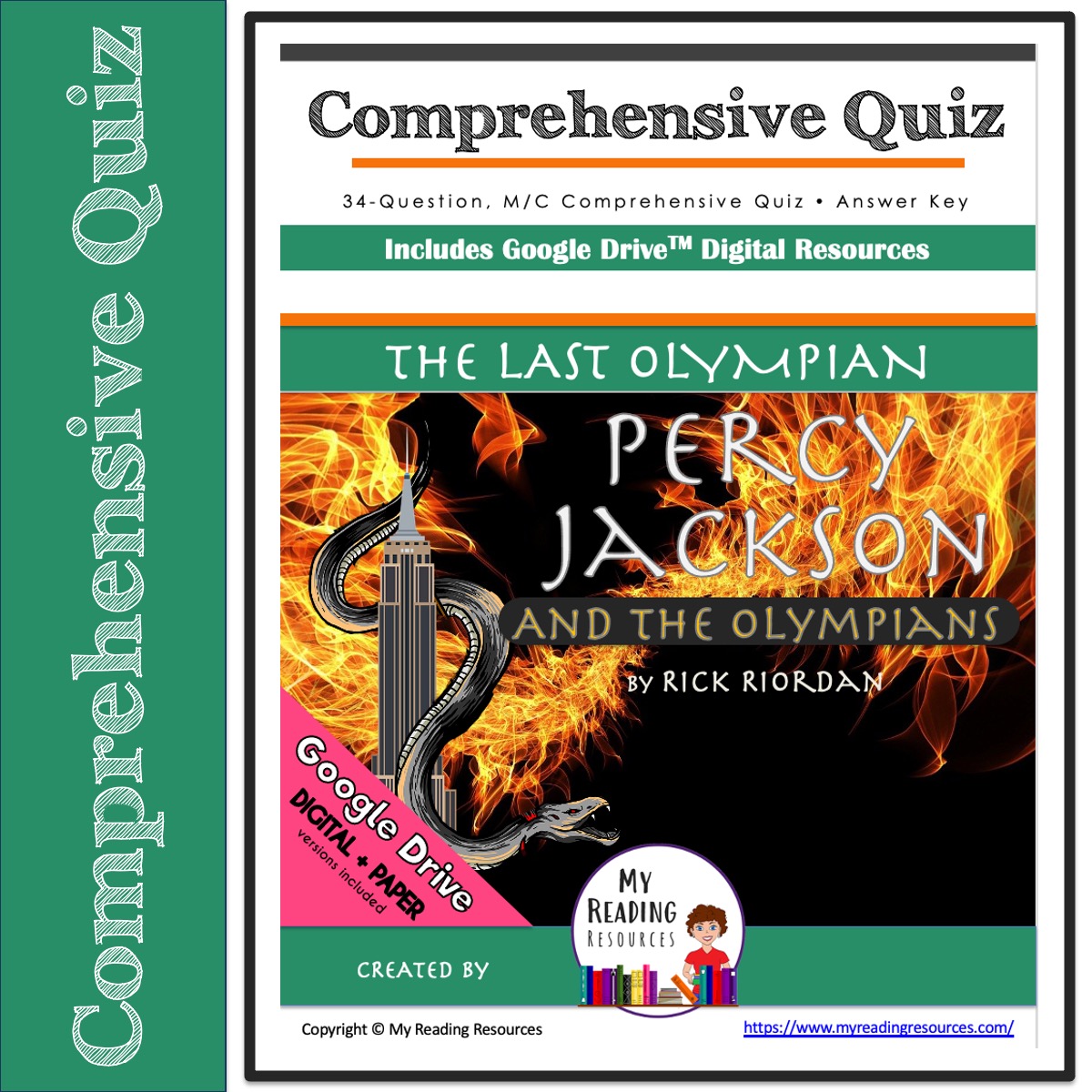 The Last Olympian Comprehensive Quiz - My Reading Resources