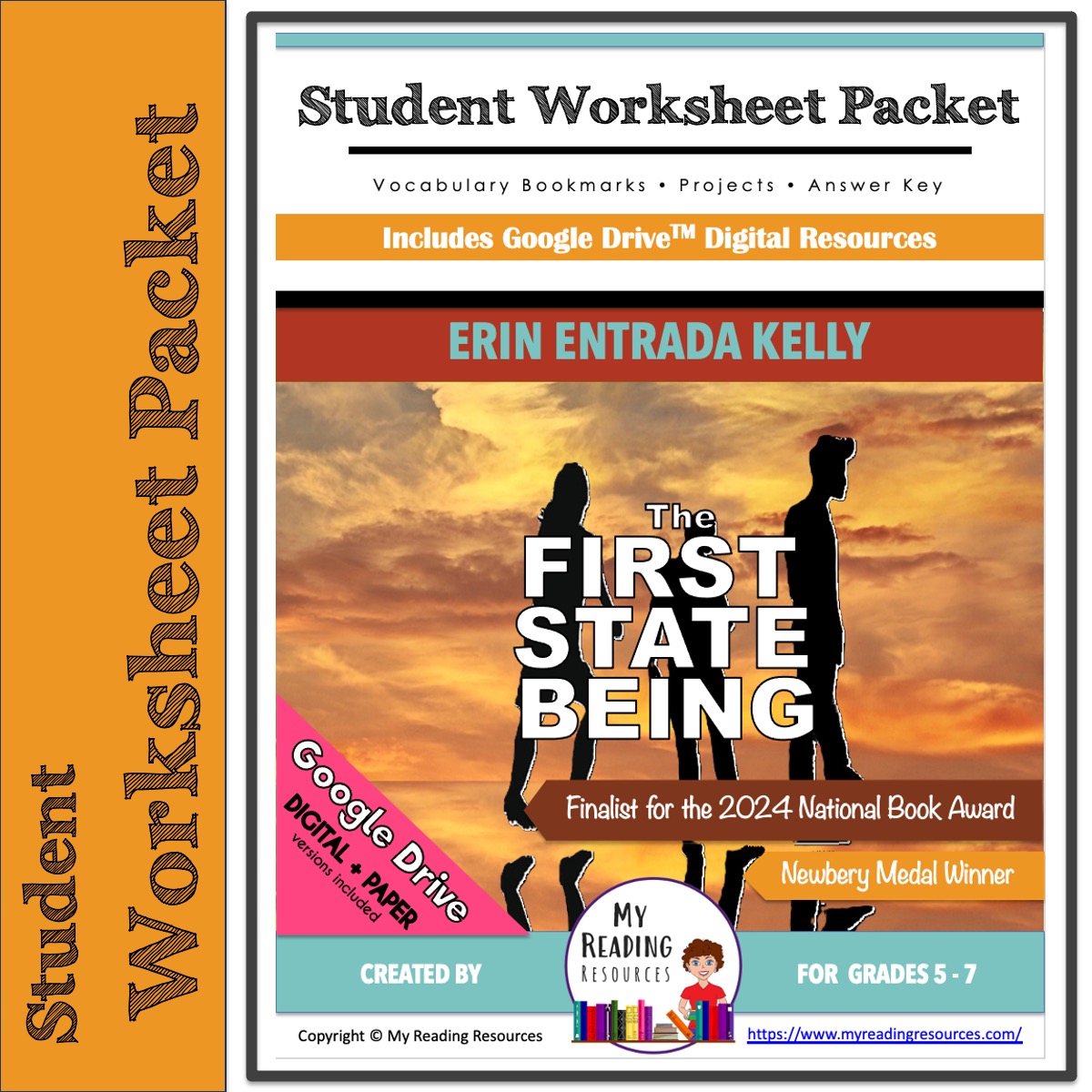The First State of Being Student Worksheet Packet - My Reading Resources