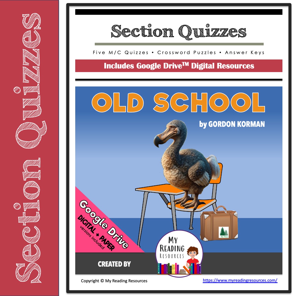 Old School Section Quizzes & Crossword Puzzles - My Reading Resources