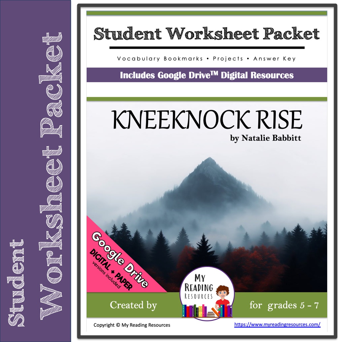 Kneeknock Rise Student Worksheet Packet - My Reading Resources