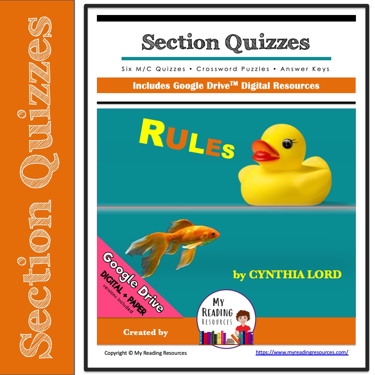 Rules Section Quizzes & Crossword Puzzles - My Reading Resources